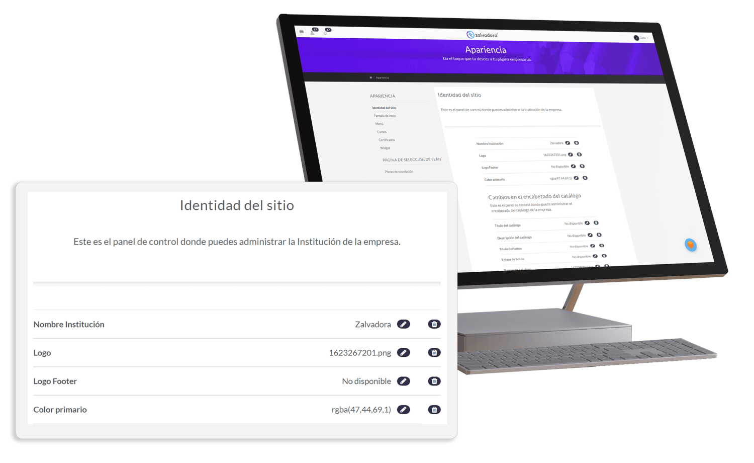 Plataforma Elearning | Zalvadora